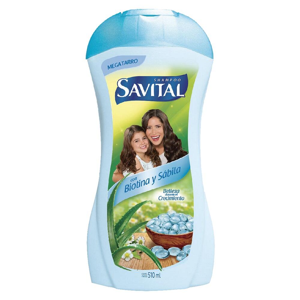 Shampoo Savital Biotina Y Sabila X 510 Ml