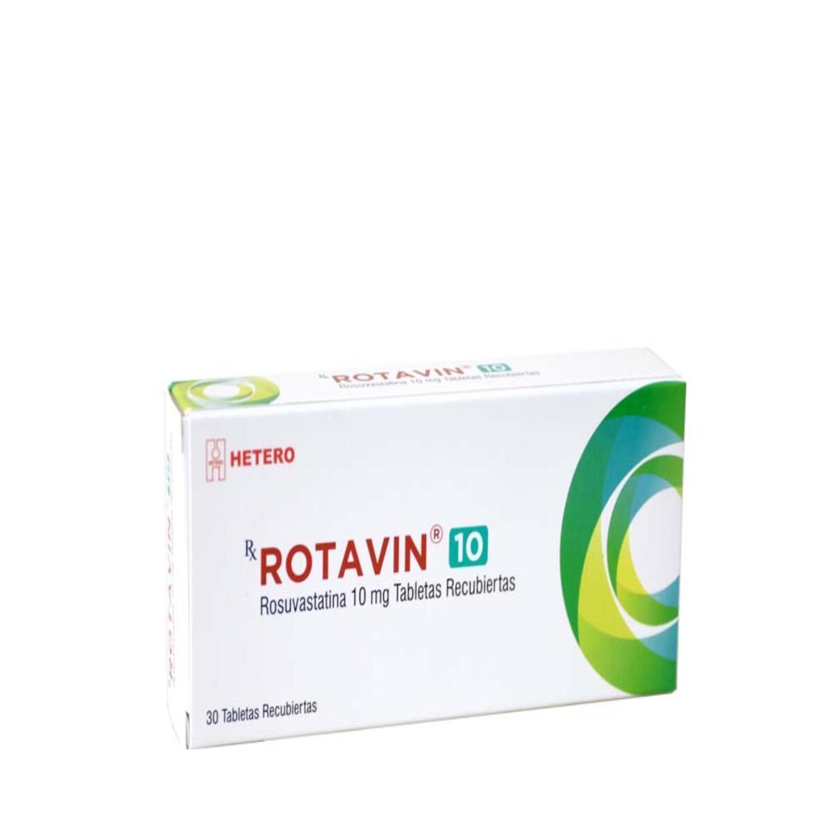 Rotavin Rosuvastatina 10 Mg X 30 Tabl - TuDrogueríaVirtual.com