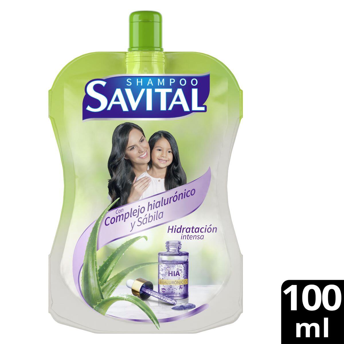 Shampoo Savital Hialuronico Doypack X 100 Ml