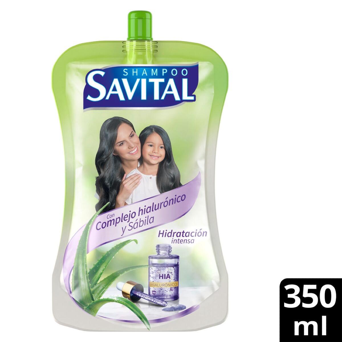 Shampoo Savital Hialuronico Doypack X 350 Ml