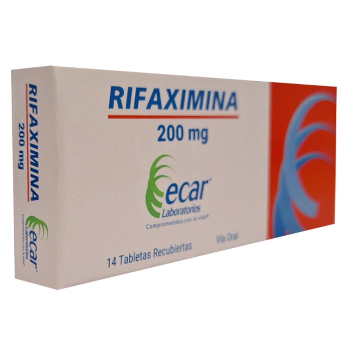Rifaximina 200 Mg X 14 Tab - TuDrogueríaVirtual.com