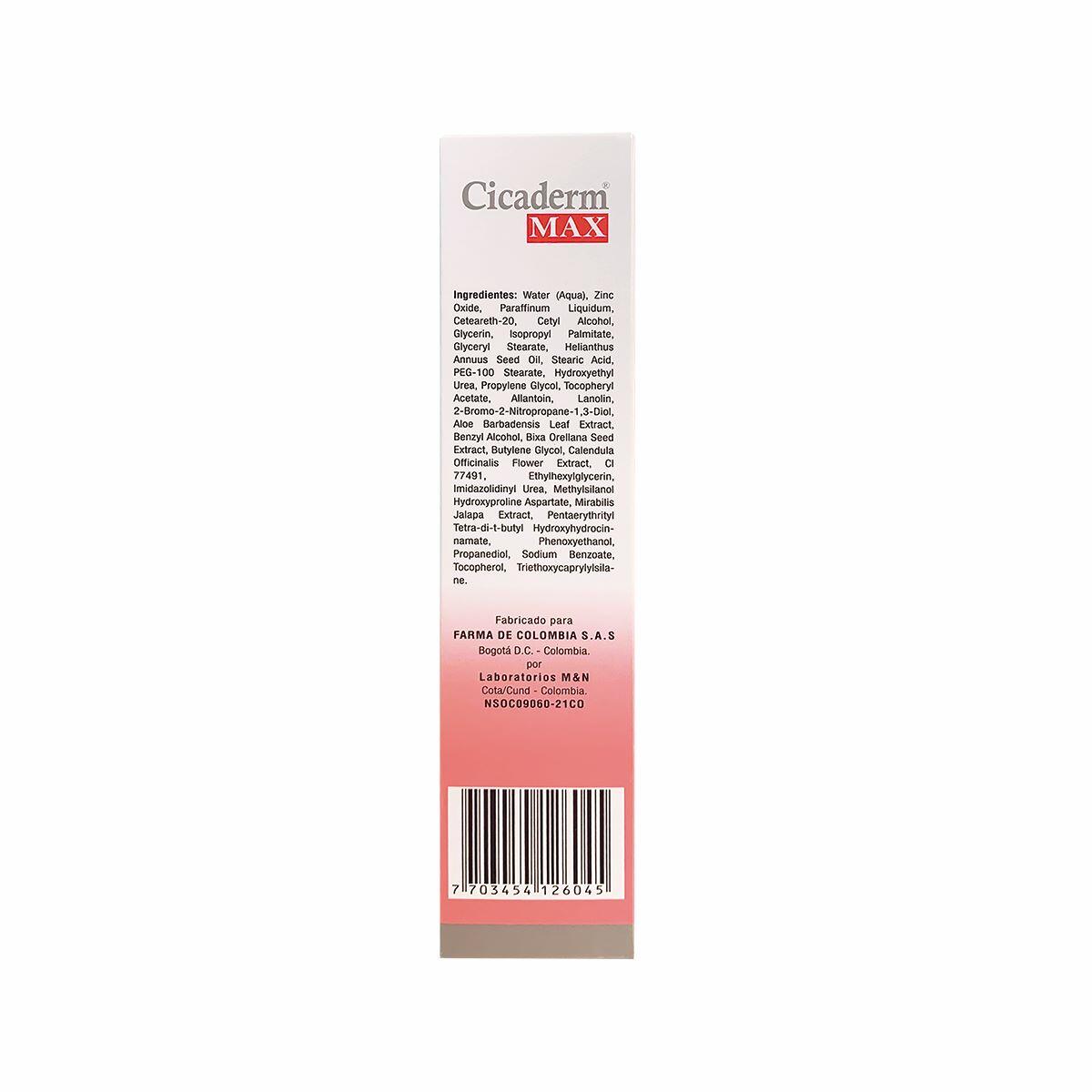 Cicaderm Max Crema X 60 Gr - TuDrogueríaVirtual.com