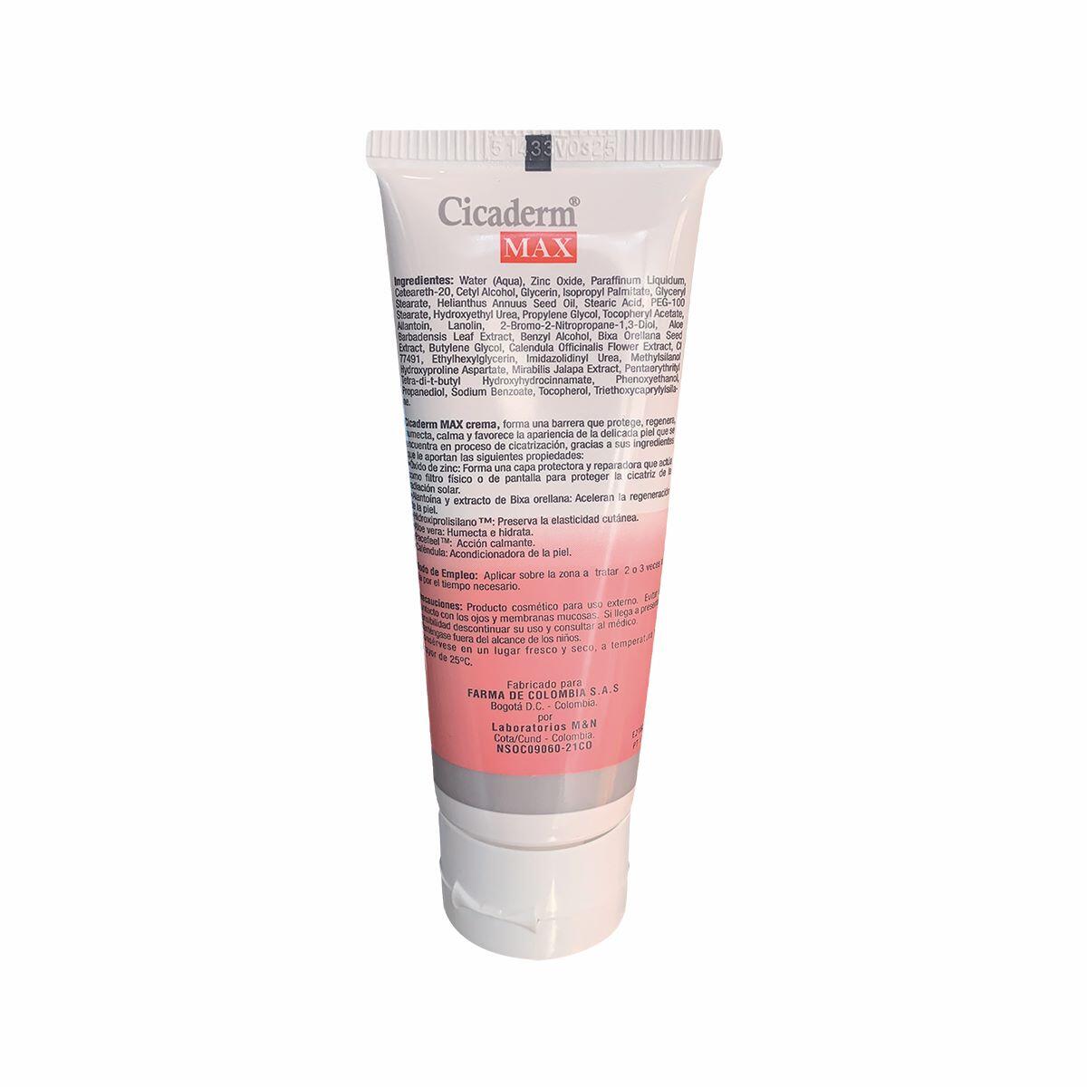 Cicaderm Max Crema X 60 Gr - TuDrogueríaVirtual.com