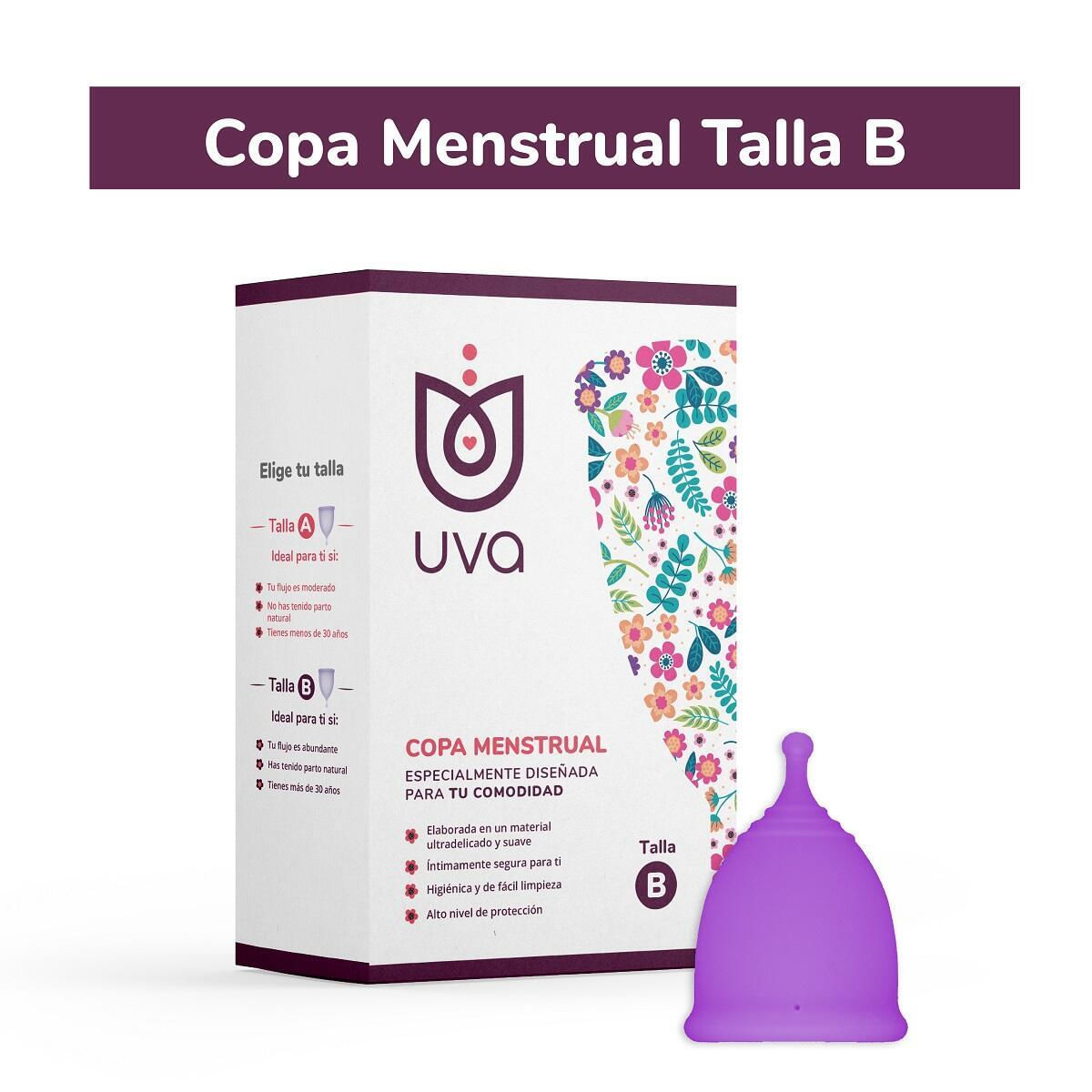 Copa Menstrual Uva Talla B X 1 Und