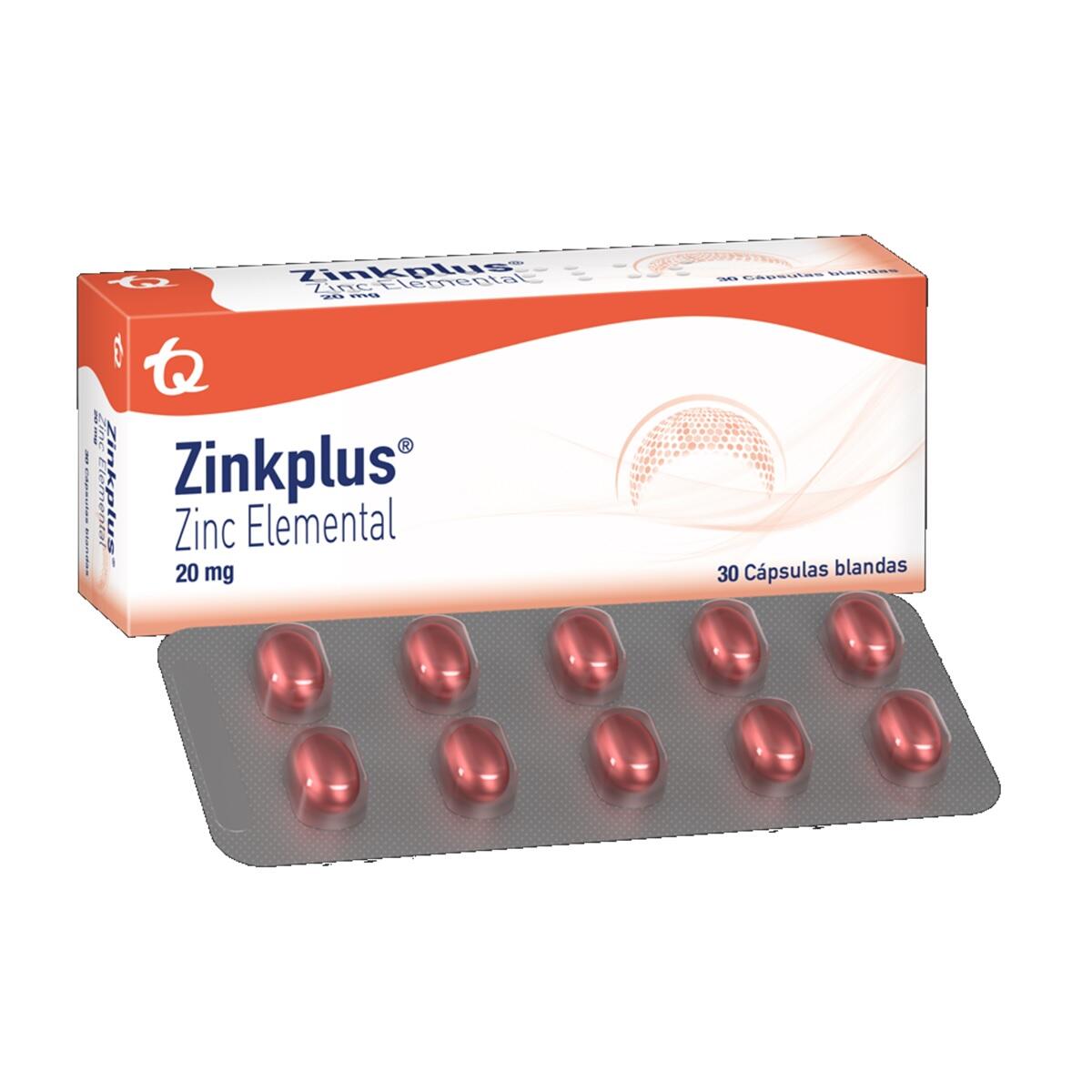 Zinkplus Zinc Elemental 20 Mg X 30 Cap