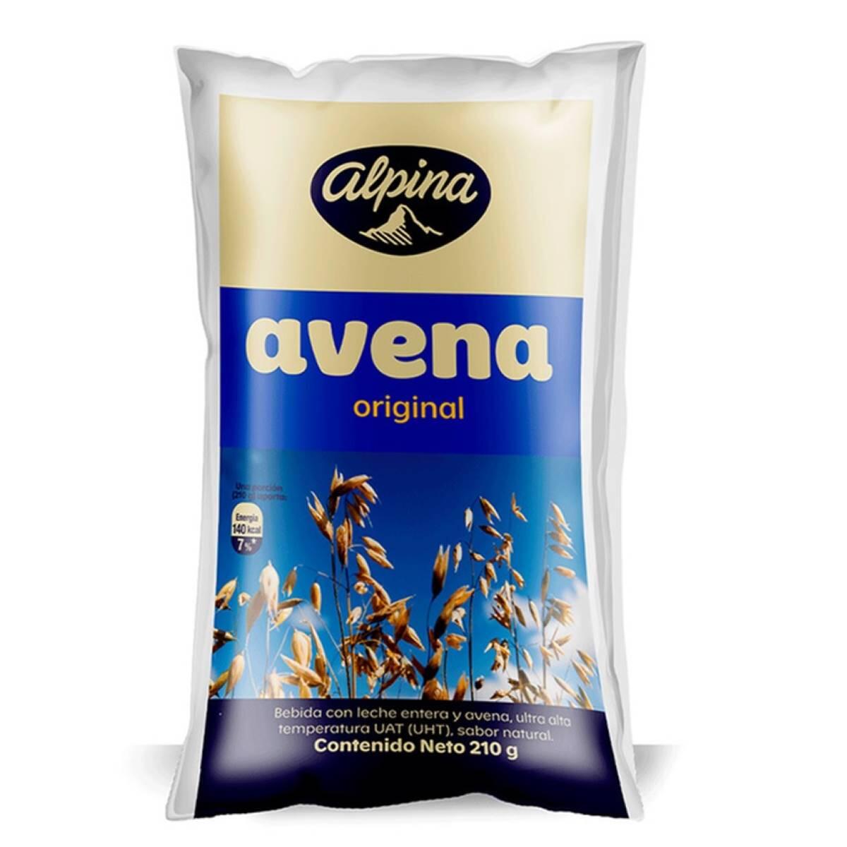 AVENA ALPINA ORIGINAL UHT BOLSA X 200 ML