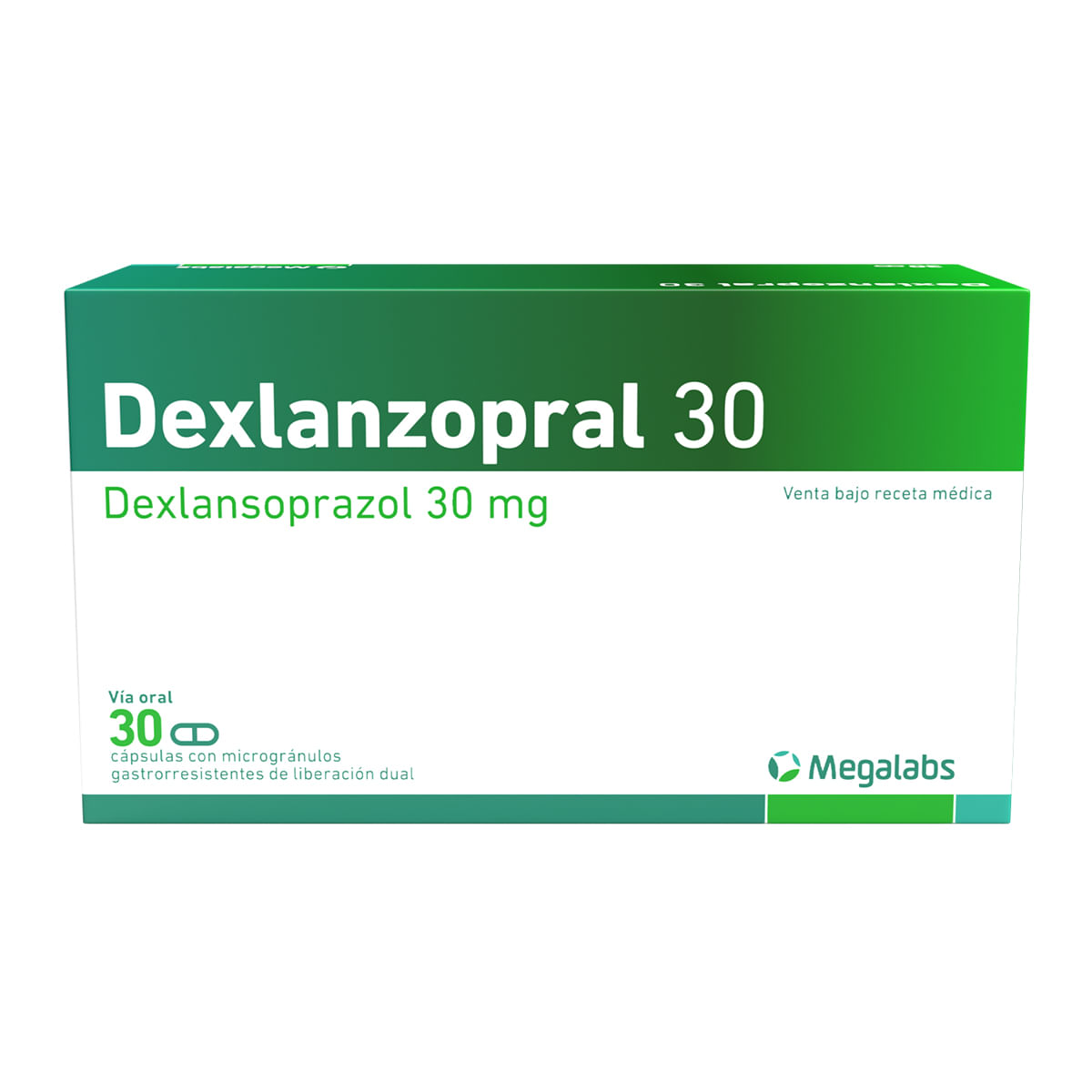 DEXLANZOPRAL 30 MG CAJA X 30 CAP