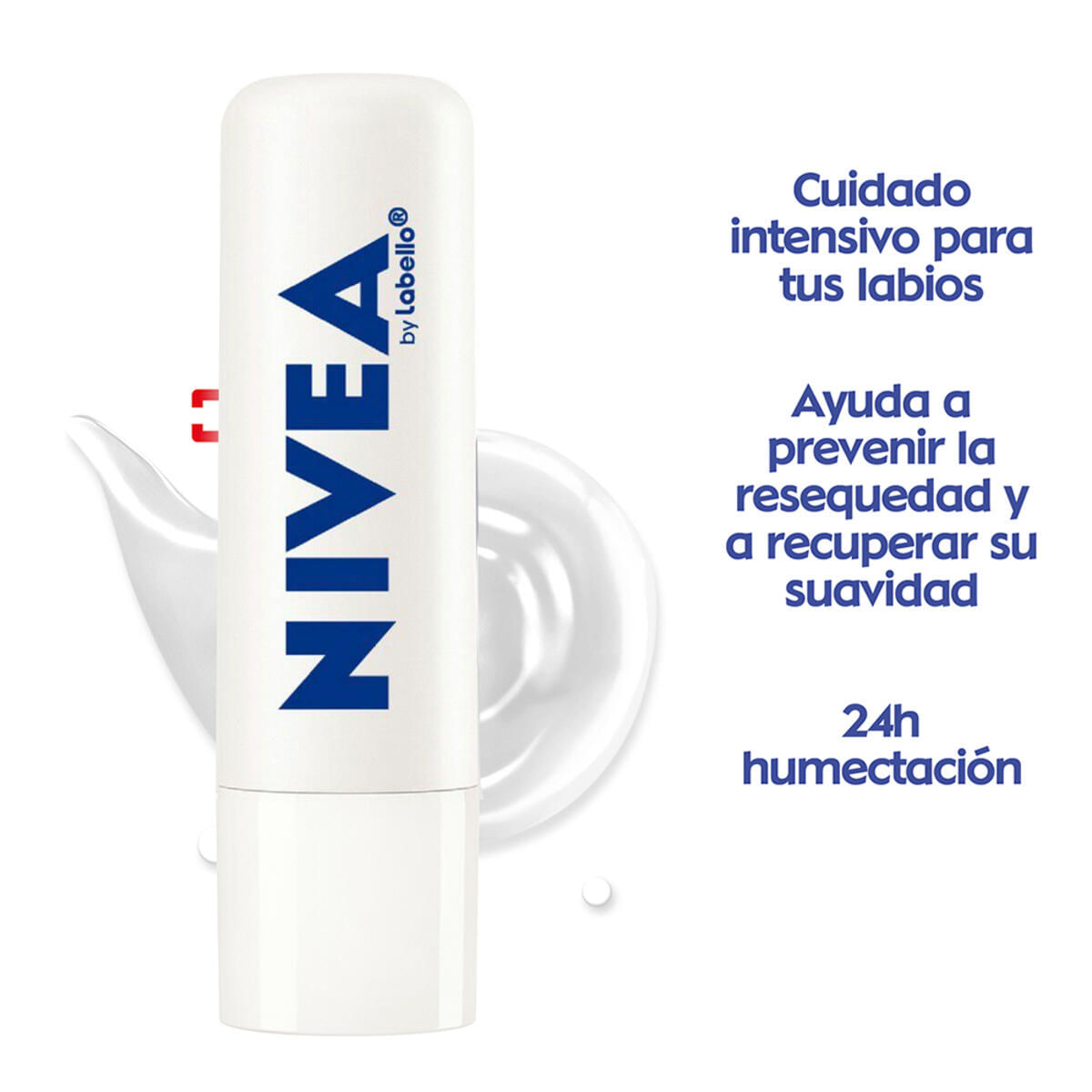 PROTECTOR LABIAL NIVEA LIP CARE MEDICADO X 4.8 GR - TuDrogueríaVirtual.com