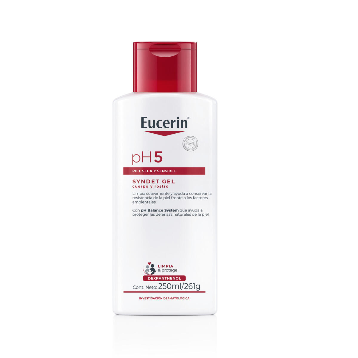 Eucerin Ph5 Syndet Gel Fco X 250 Ml