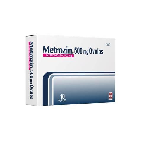 METROZIN 500 MG CAJA X 10 OVULOS - TuDrogueríaVirtual.com