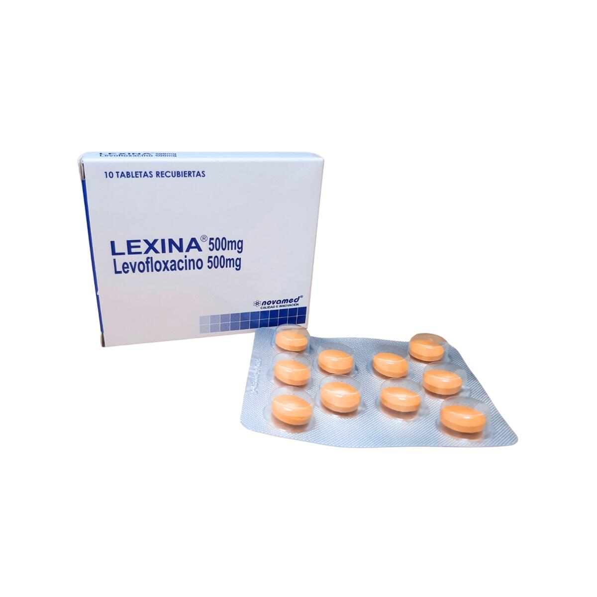 Lexina Levofloxacina 500 Mg X 10 Tabl