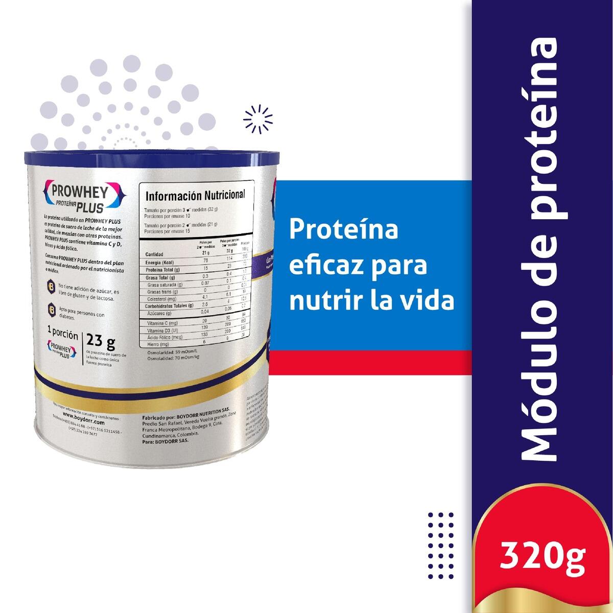 Prowhey Plus Proteina X 320 Gr
