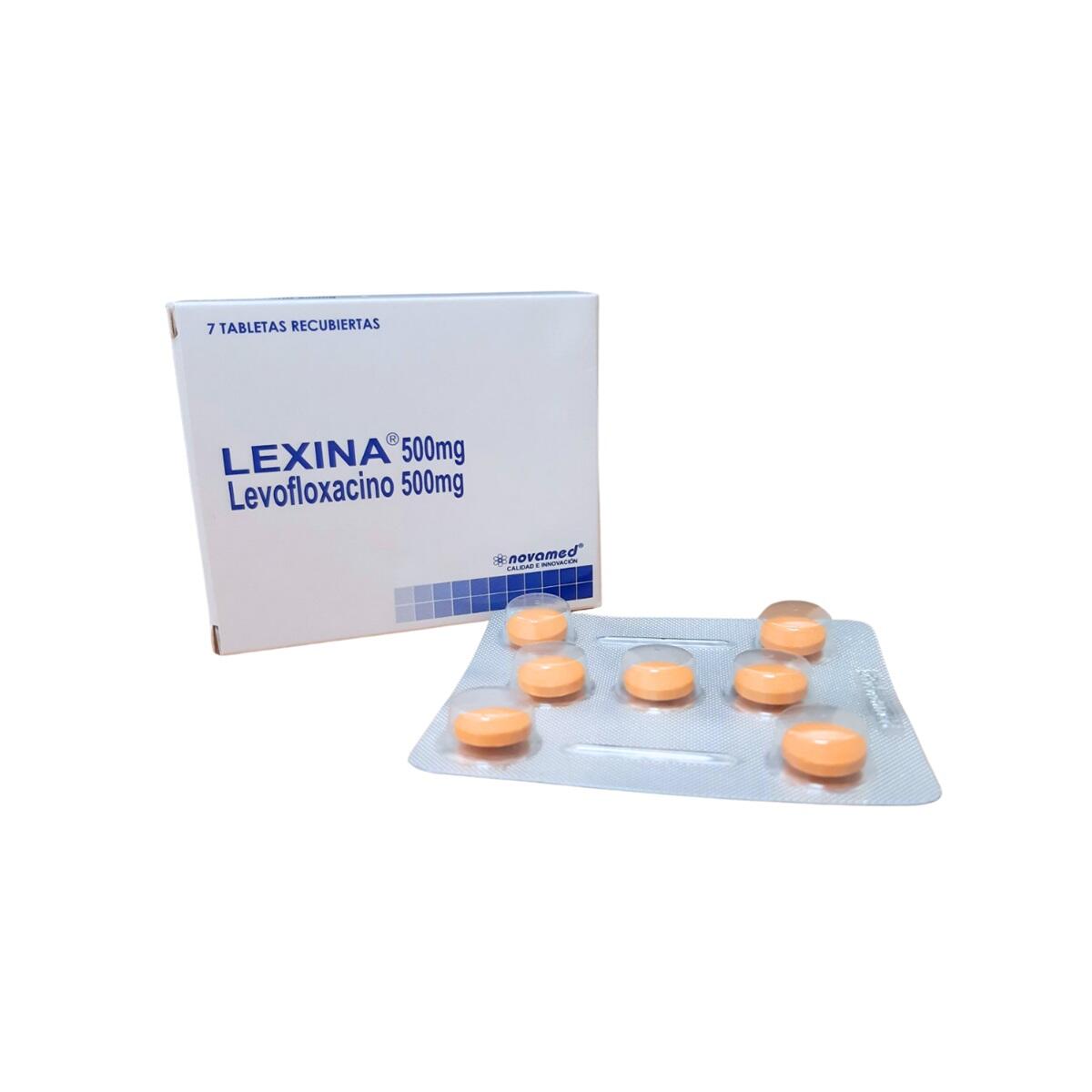 Lexina Levofloxacina 500 Mg X 7 Tabl
