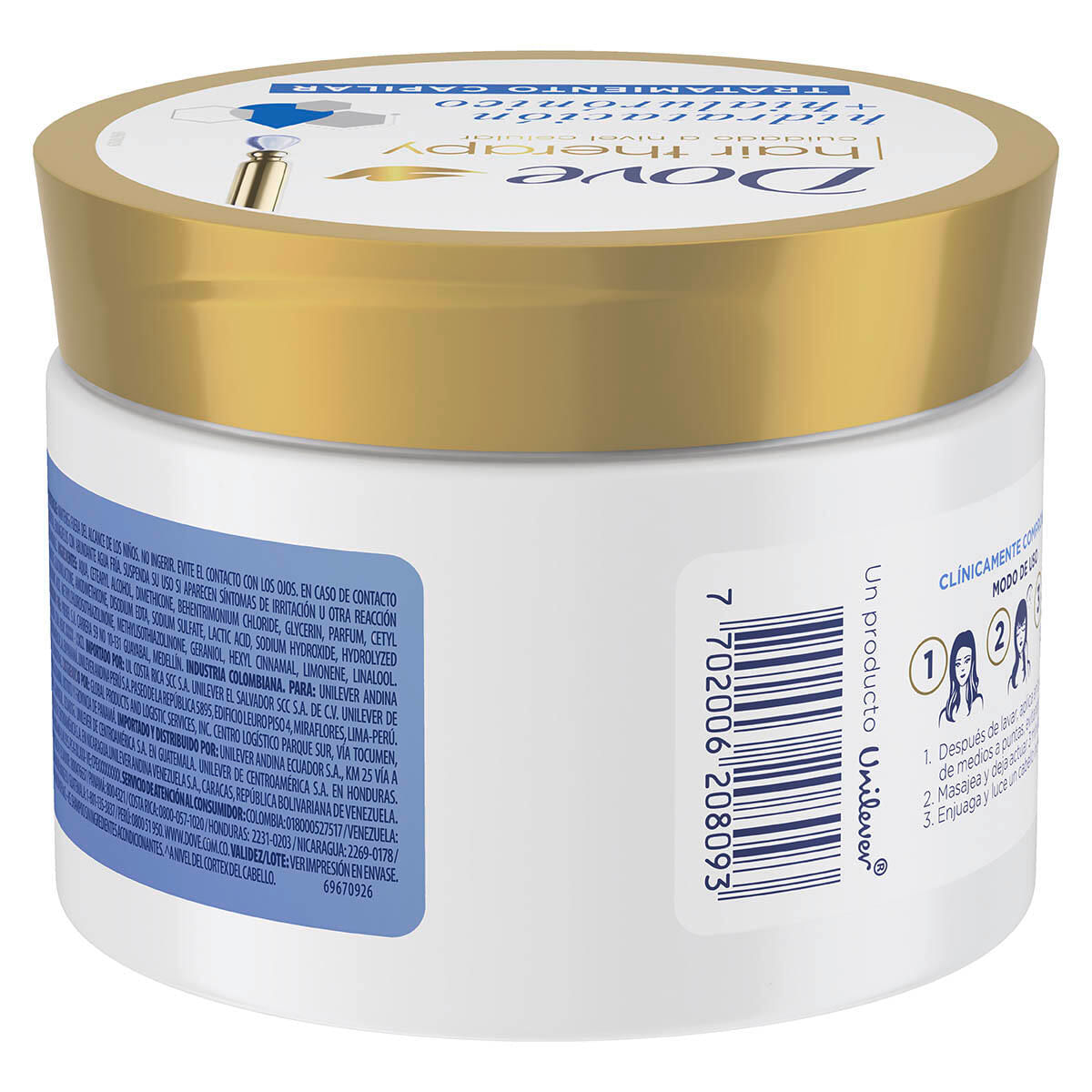 Tratamiento Capilar Dove Hair Therapy X 270 Ml