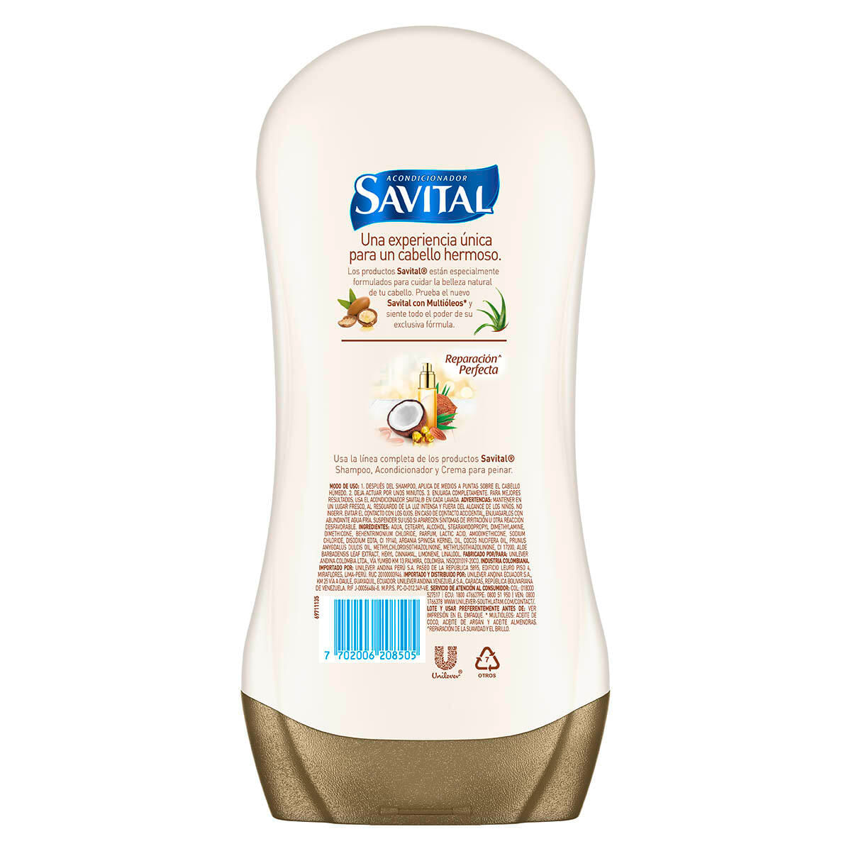 Acondicionador Savital Multioleos Y Sabila X 490 Ml