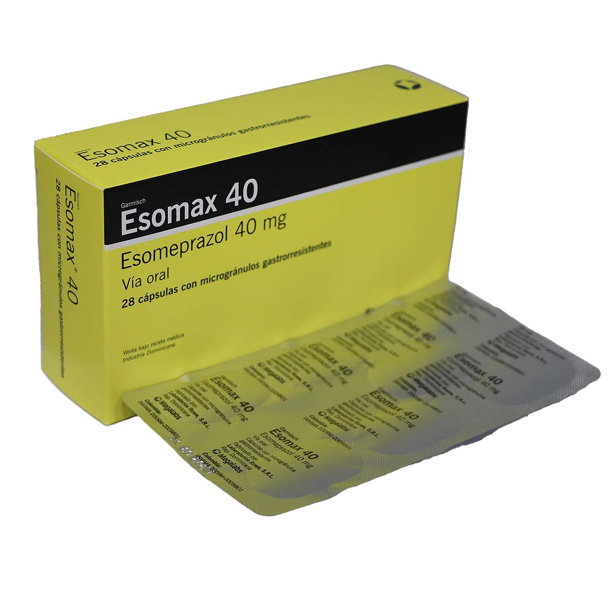 ESOMAX 40 MG CAJA X 28 TABLETAS