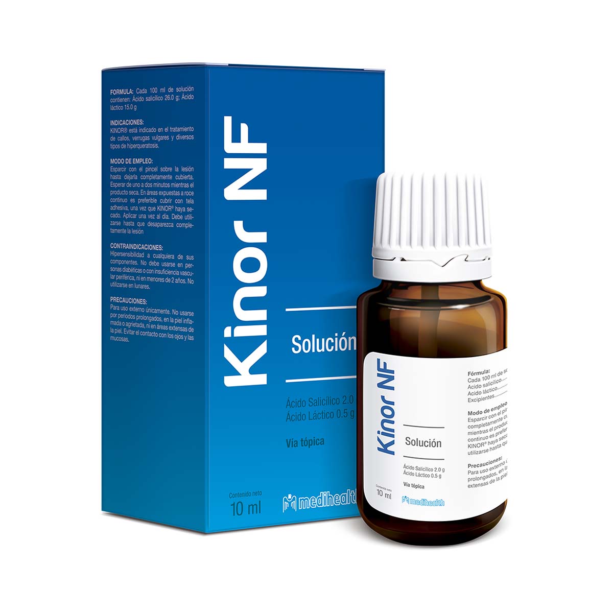 KINOR NF SOLUCION FRASCO X 10 ML