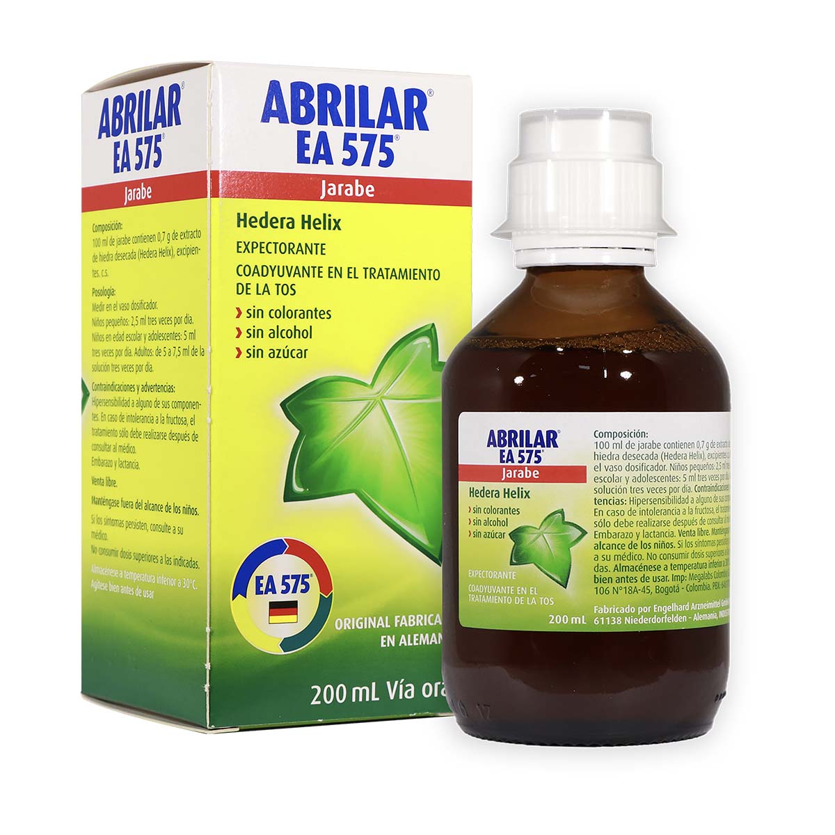 Compra Abrilar Jarabe Frasco X 200 ML | TDV