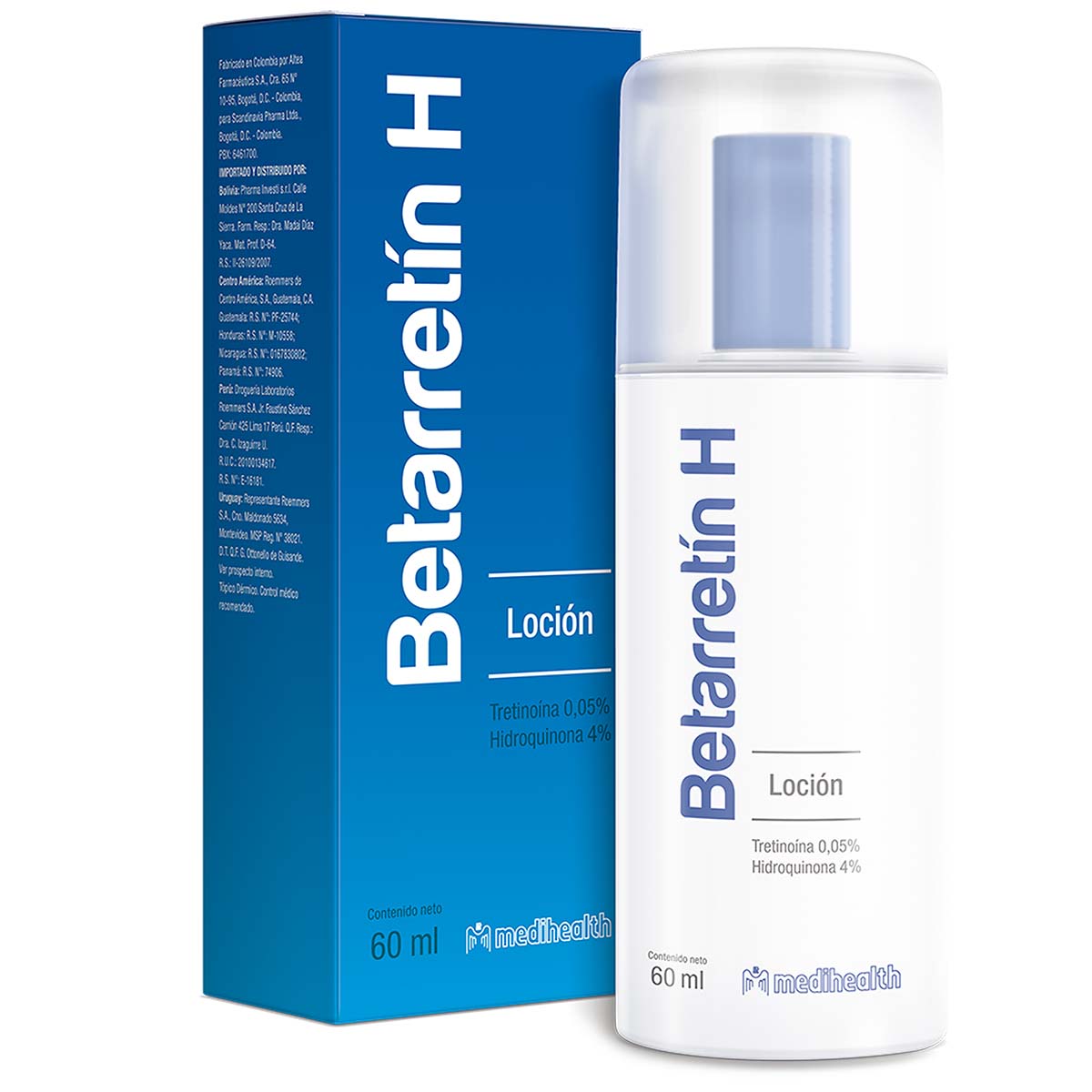 BETARRETIN H LOCION FRASCO X 60 ML