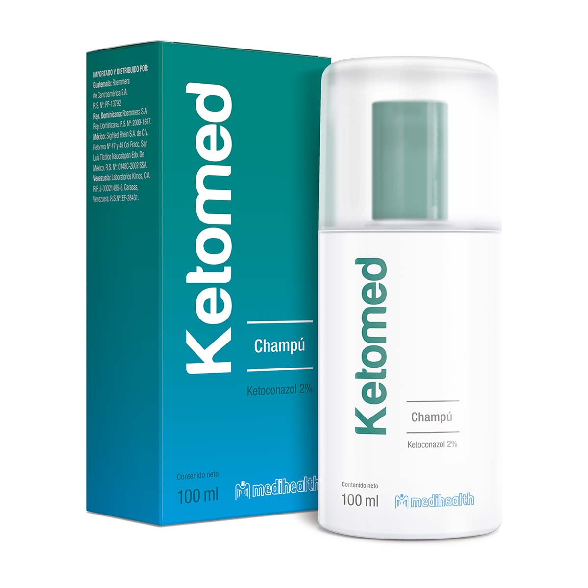 KETOMED SHAMPOO FRASCO X 100 ML