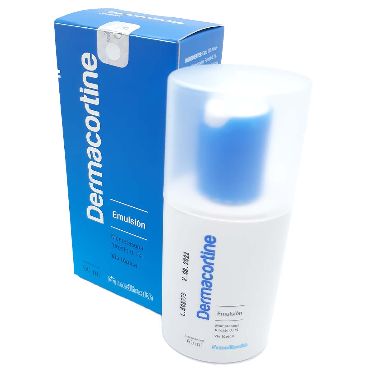 DERMACORTINE EMULSION FRASCO X 60 ML