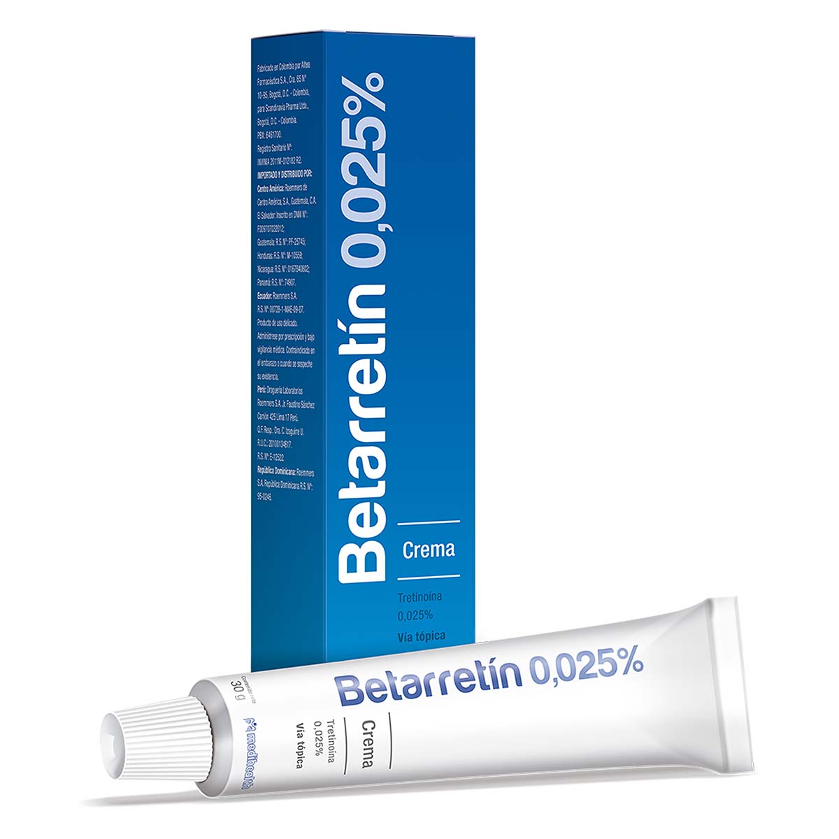BETARRETIN CREMA 0.025% TUBO X 30 GR