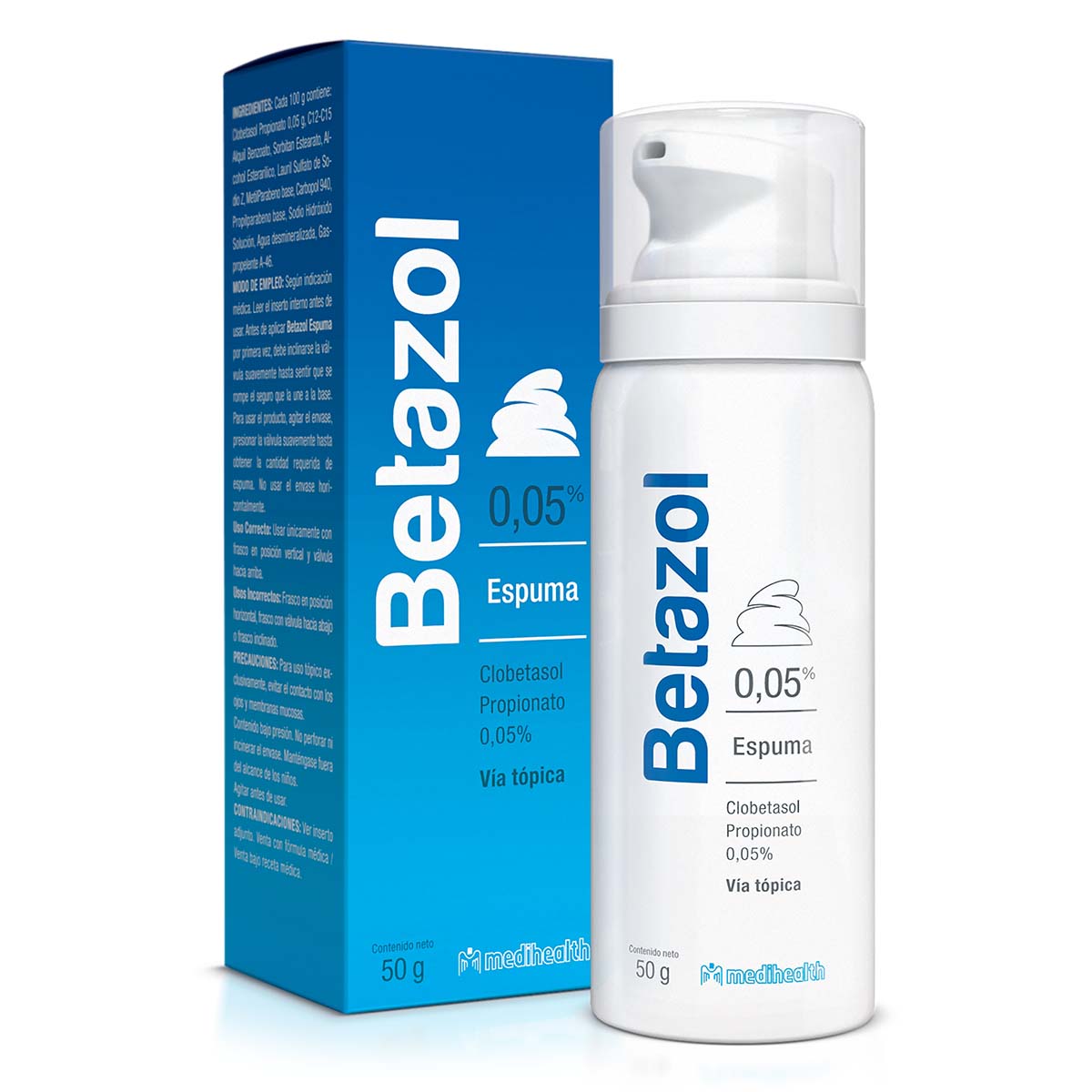 BETAZOL ESPUMA X 50 GR-