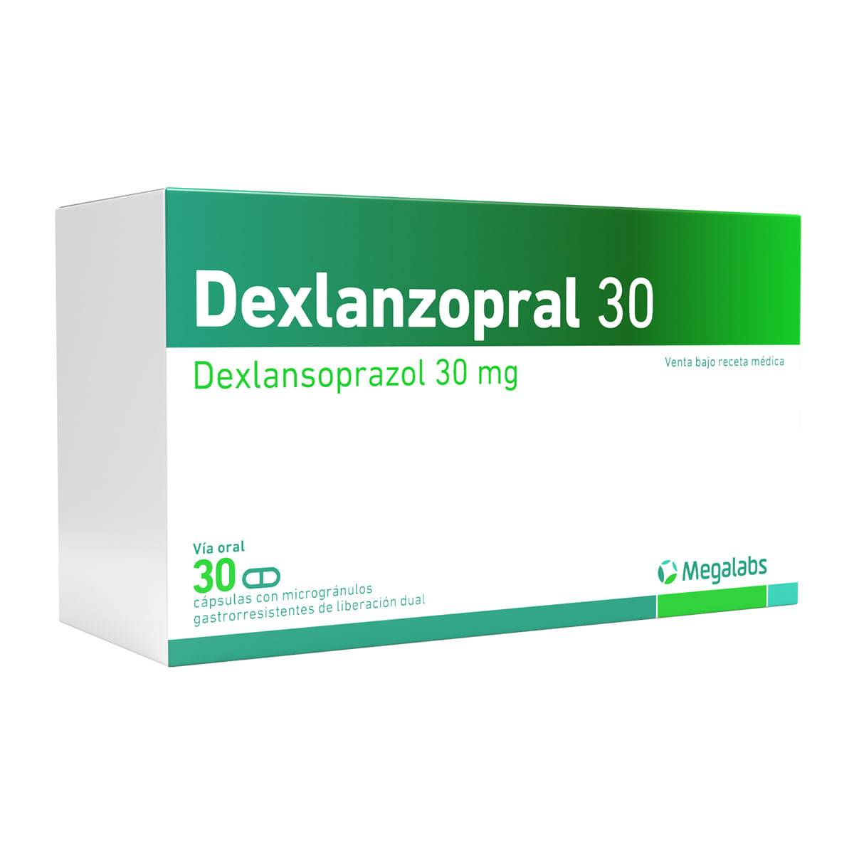DEXLANZOPRAL 30 MG CAJA X 30 CAP