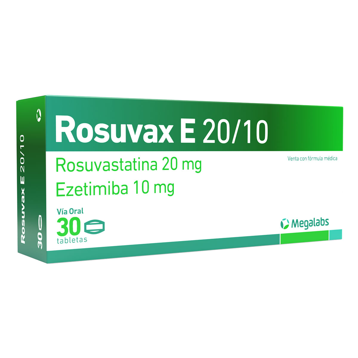 ROSUVAX E 20/10 MG CAJA X 30 TABLETAS