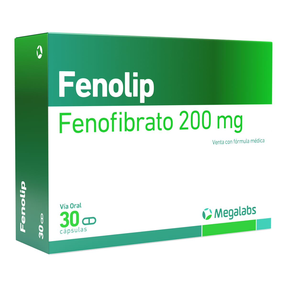FENOLIP 200 MG CAJA X 30 TABL