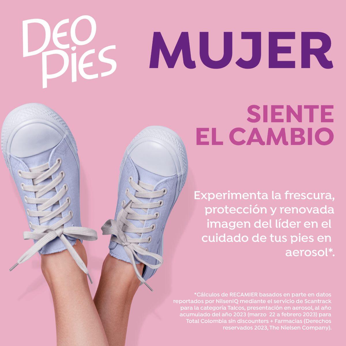 Deo Pies Spray Mujer X 260 Ml