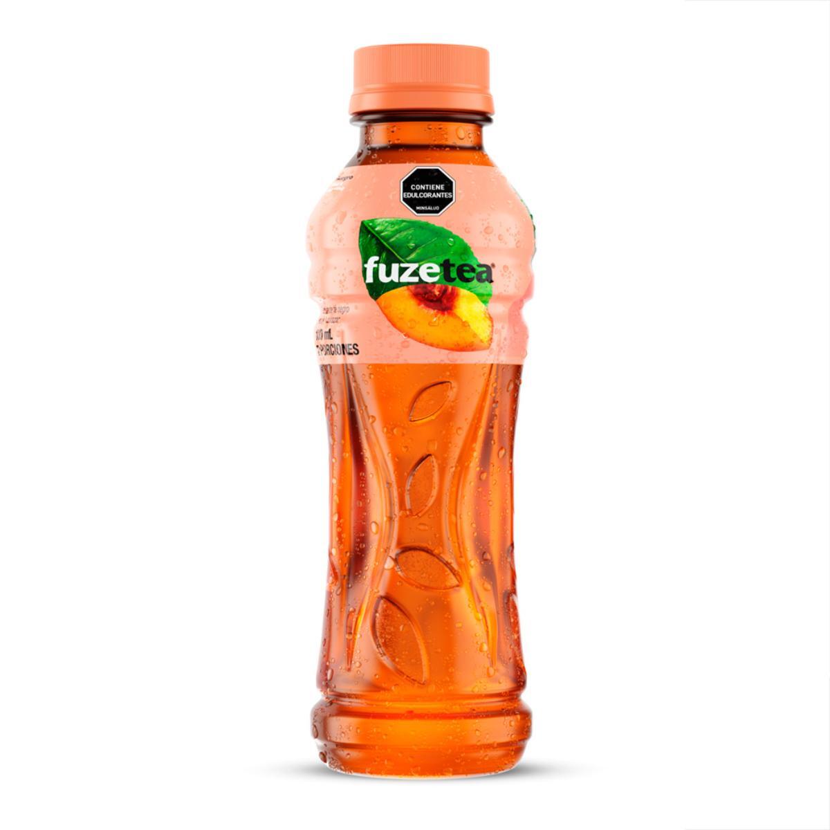 FUZE TEA NEGRO DURAZNO BOTELLA X 400 ML