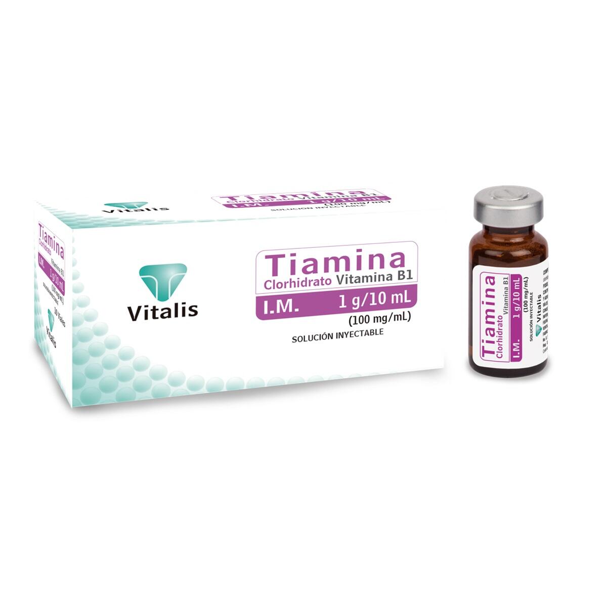 Tiamina 1 Gr Amp X 10 Ml X 10 Und - TuDrogueríaVirtual.com