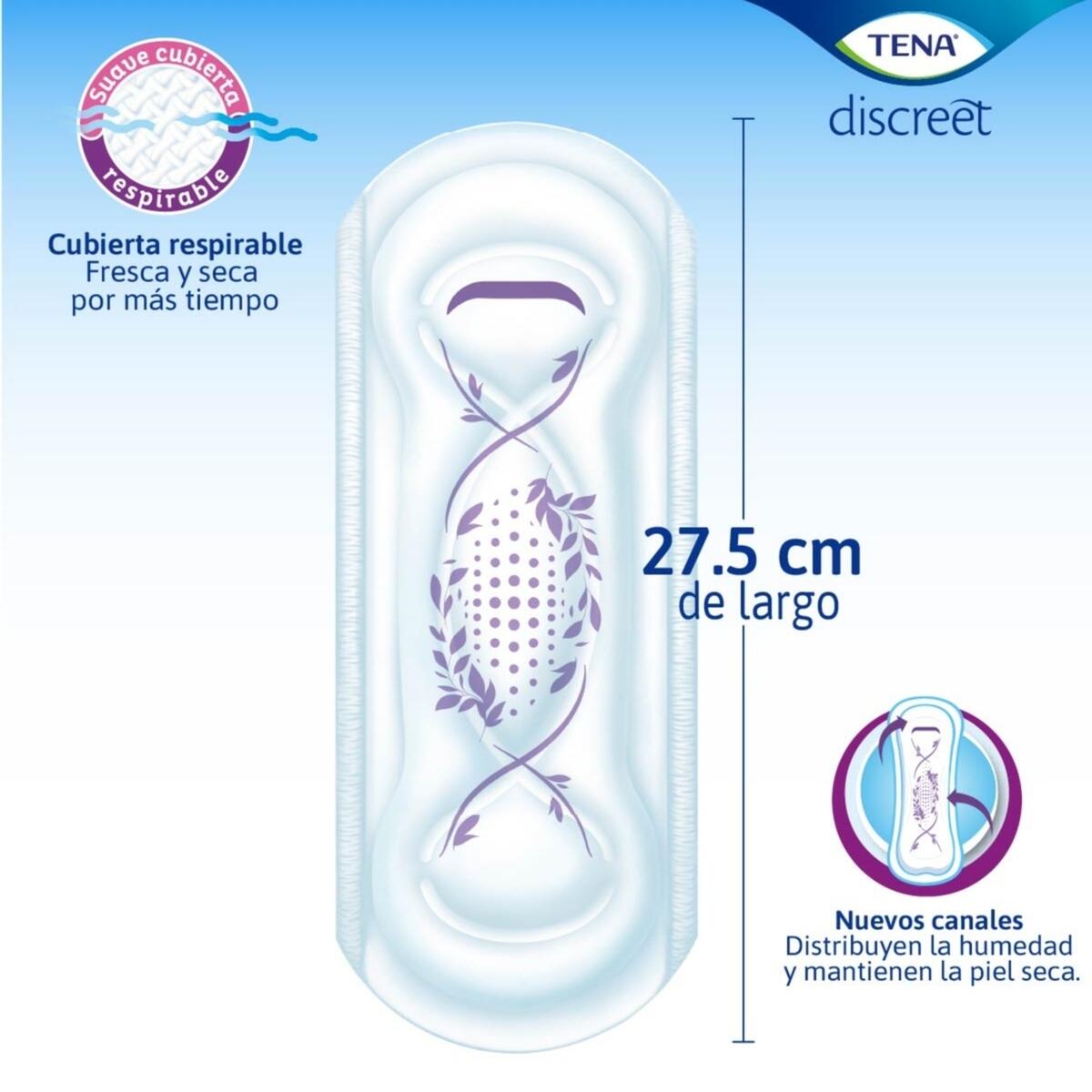 Tena Toalla Discreet Medium X 30 Und