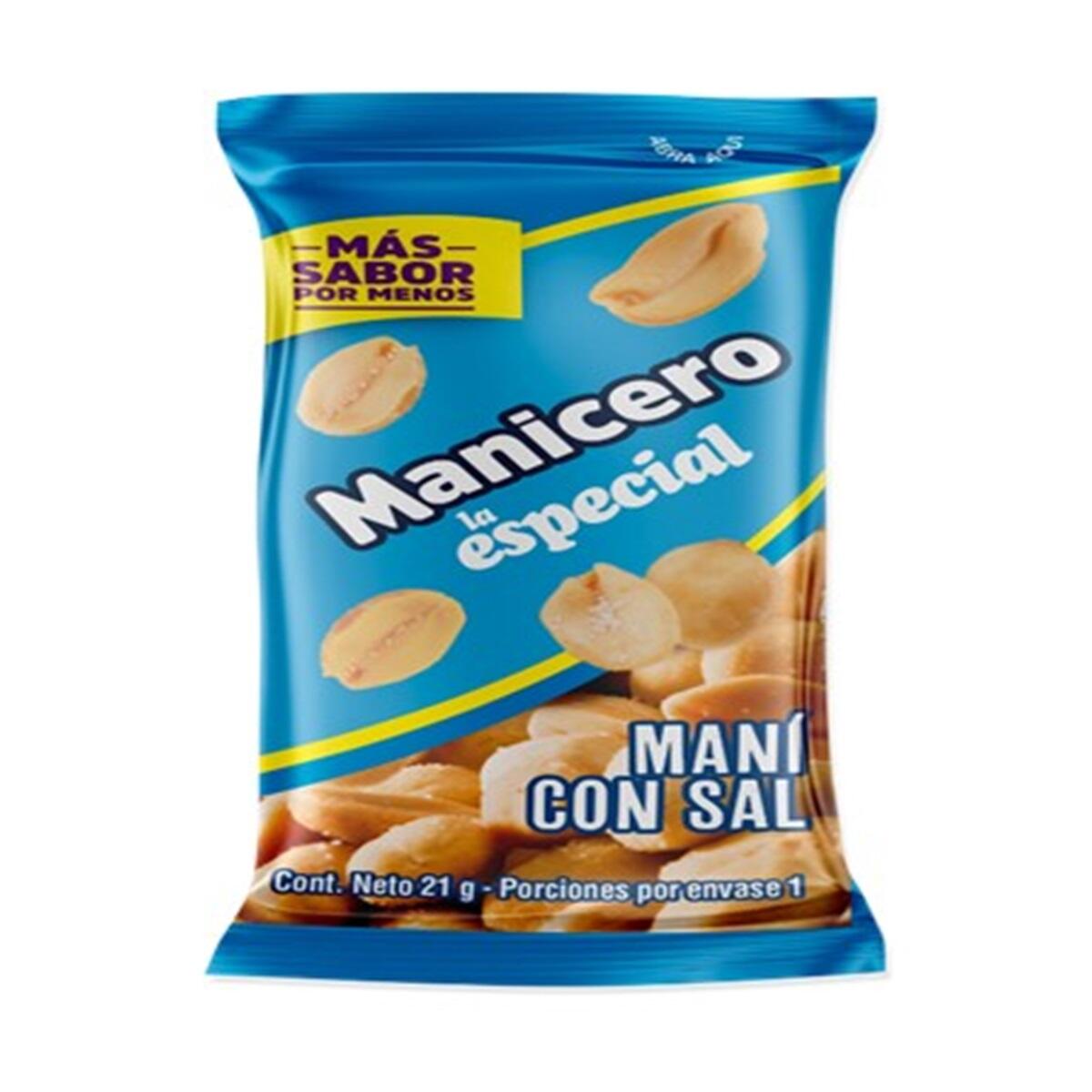 Manicero La Especial Mani Con Sal X 21 Gr - TuDrogueríaVirtual.com