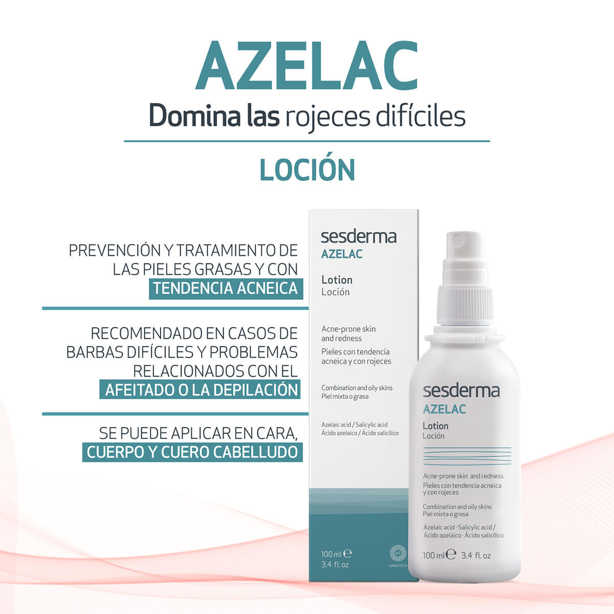 Azelac Locion Antiacne X 100 Ml