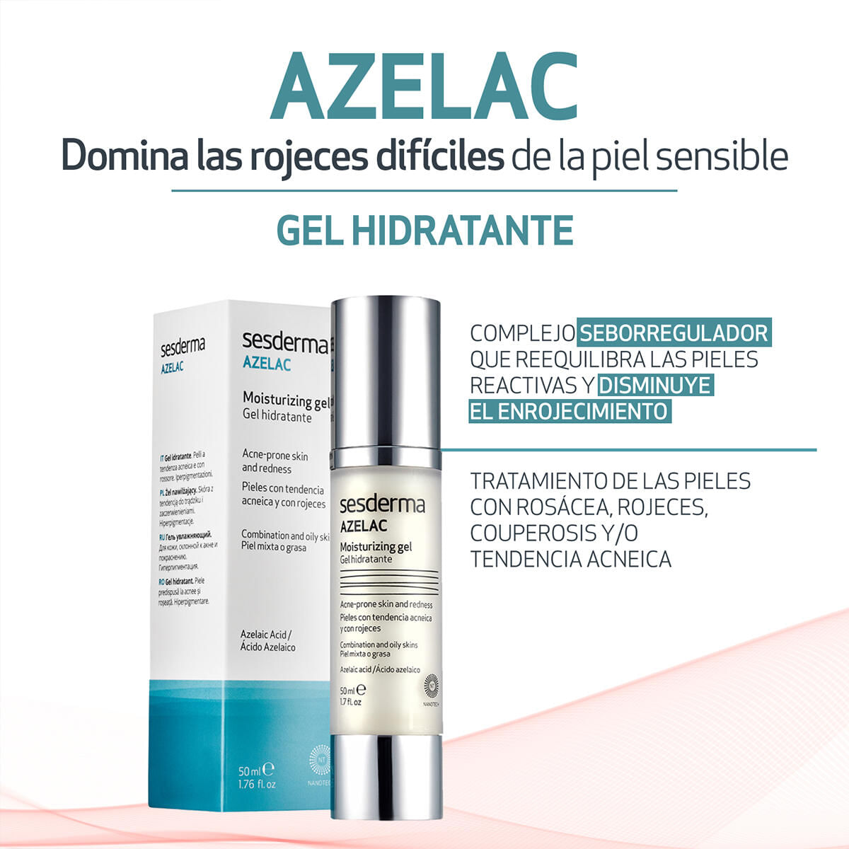 Azelac Gel Hidratante X 50 Ml