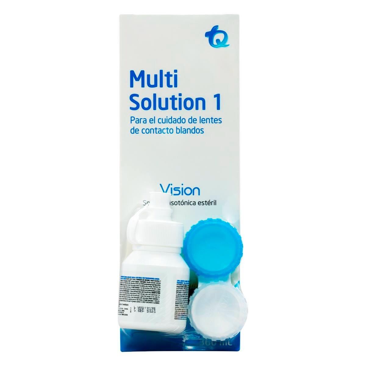 Multi Solution 1 Solucion Para Lente De Contacto X 360 Ml Gratis 60 Ml