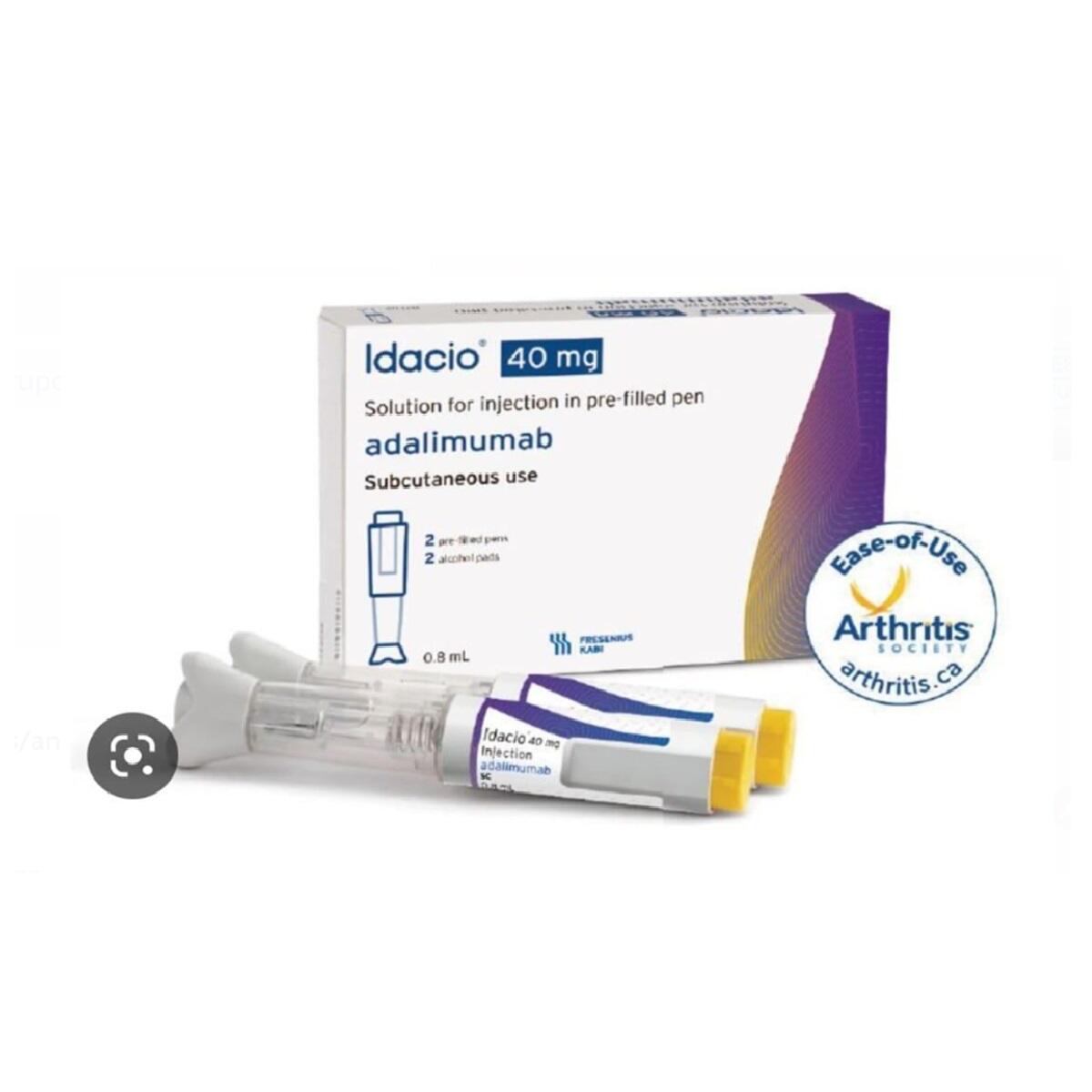 Idacio Adalimumab 40 Mg X 2 Amp