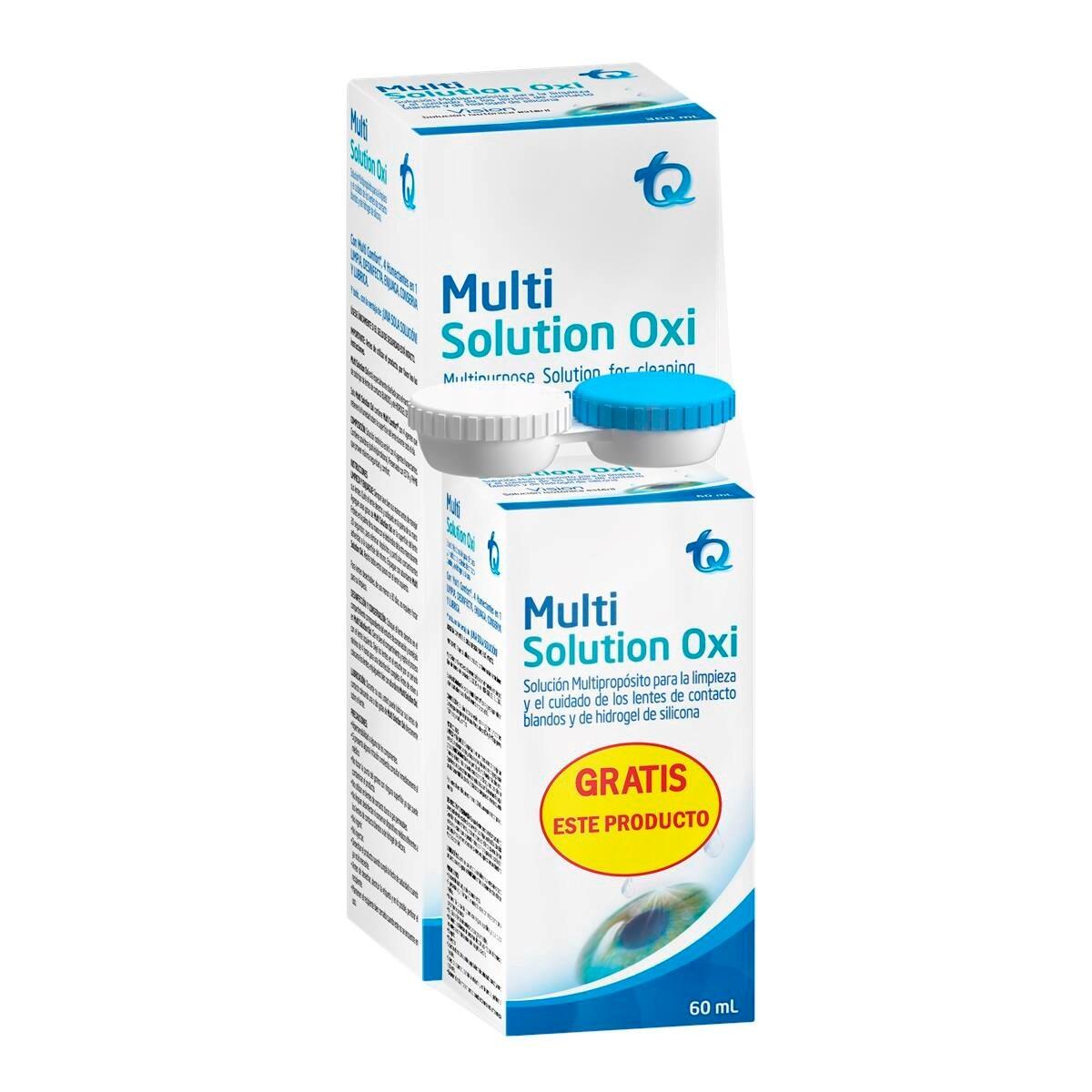Multi Solution Oxi Solucion Para Lente De Contacto X 360 Ml Gratis 60 Ml
