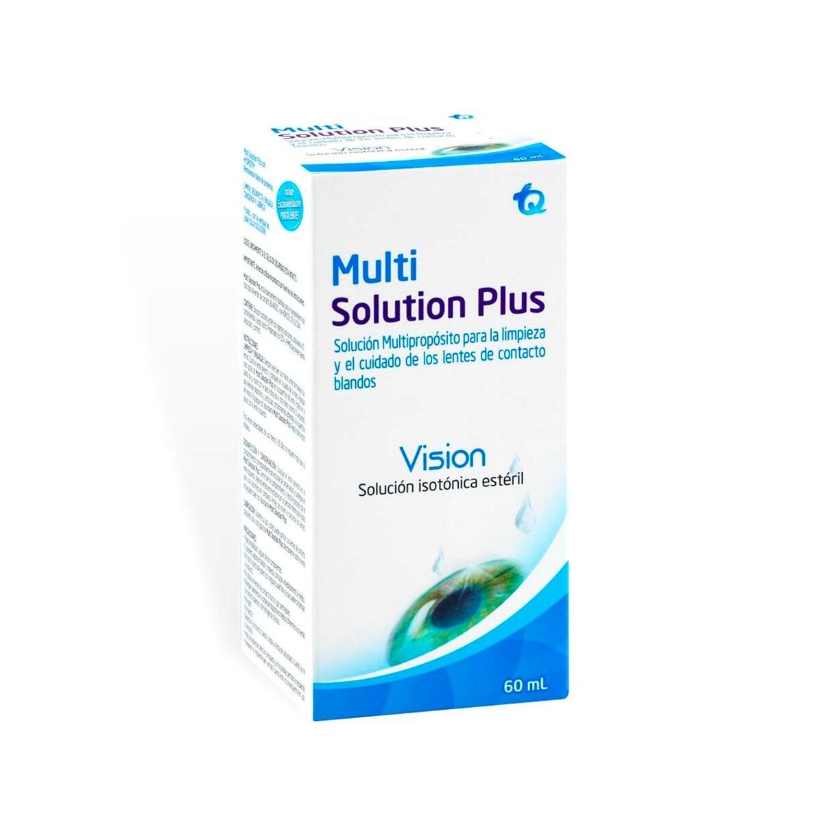 Multi Solution Plus Solucion Para Lente De Contacto X 60 Ml
