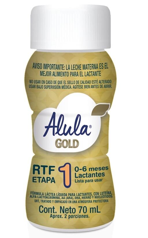 Formula Infantil Alula Gold Rtf 1 Liquido X 70 Ml