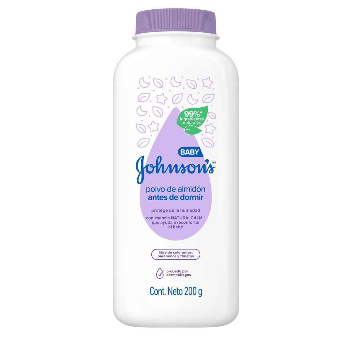 Talco Johnson Baby Almidon Antes De Dormir X 200 Gr ...