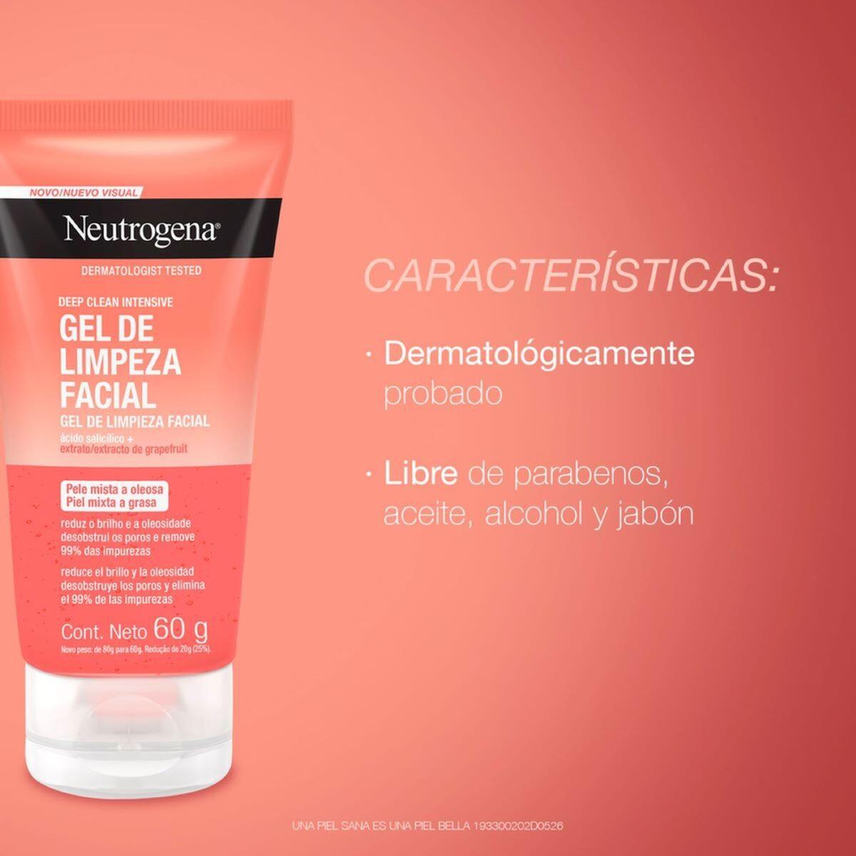 Neutrogena Gel De Limpieza Facial X 60 Gr