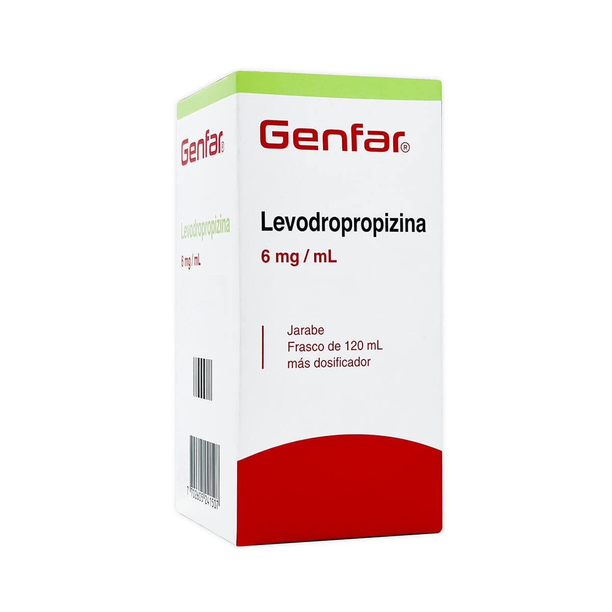 Levodropropizina 6 Mg/ml Jarabe X 120 Ml