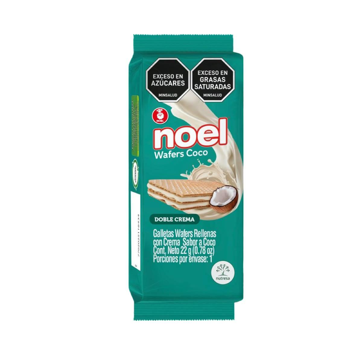 Galletas Noel Wafers Coco X 22 Gr