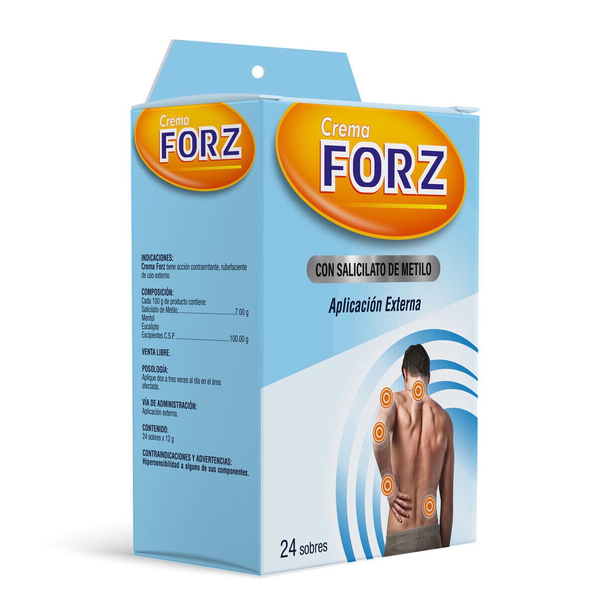 Compra Forz Crema Caja X 24 Sobres | TDV