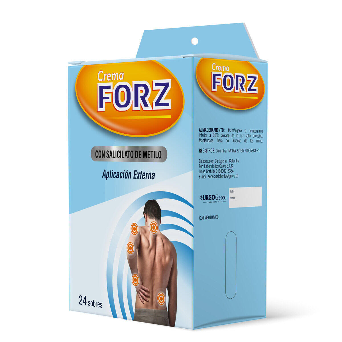 Compra Forz Crema Caja X 24 Sobres | TDV