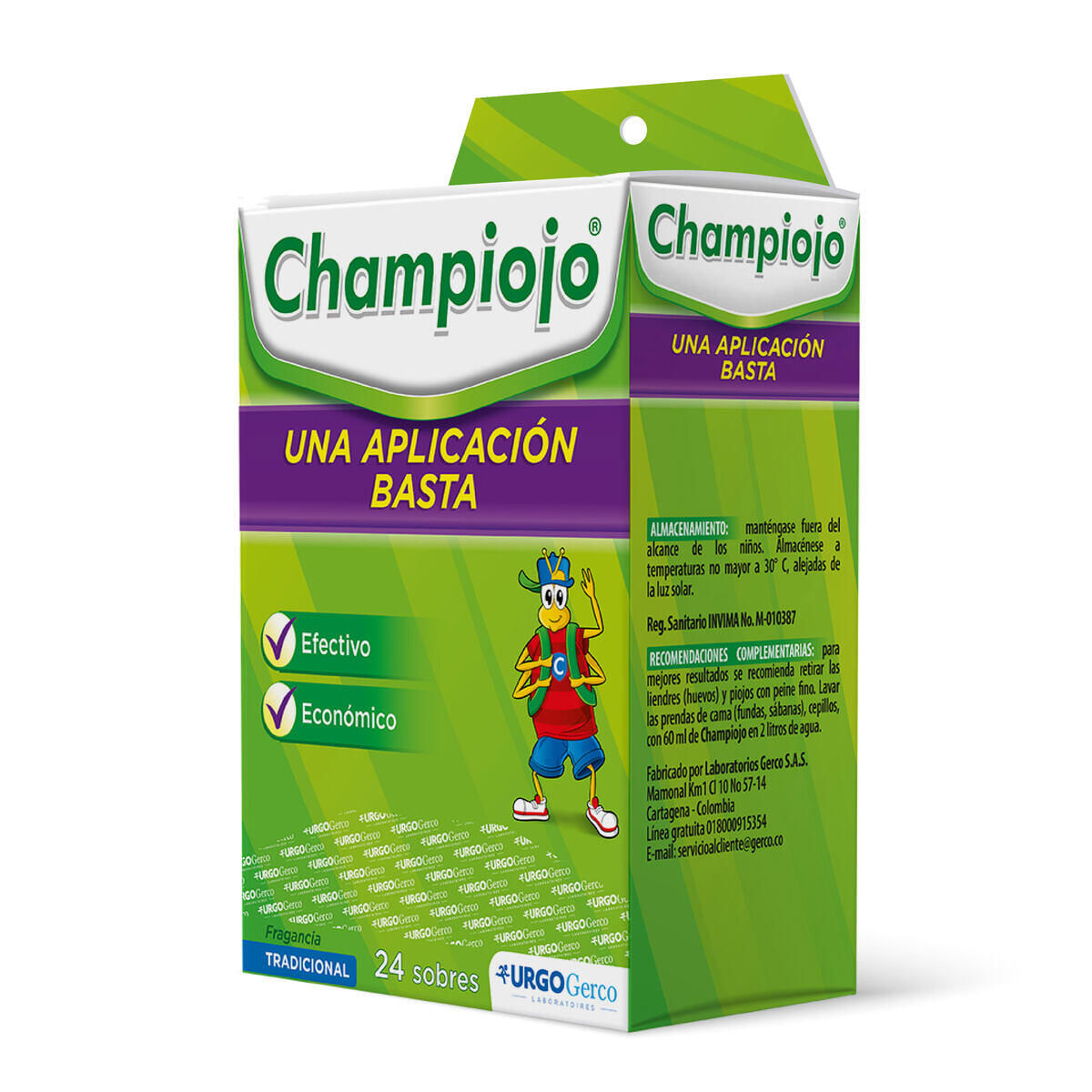 CHAMPIOJO CAJA X 24 SOBRES