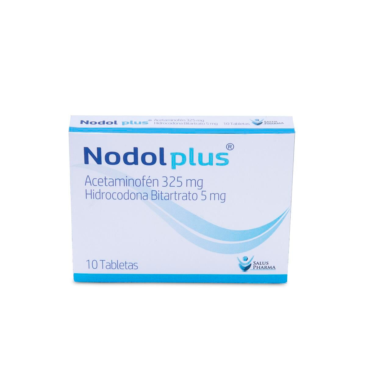 Nodol Plus Acetaminofen/hidrocodona 325/5 Mg X 10 Tabl ...